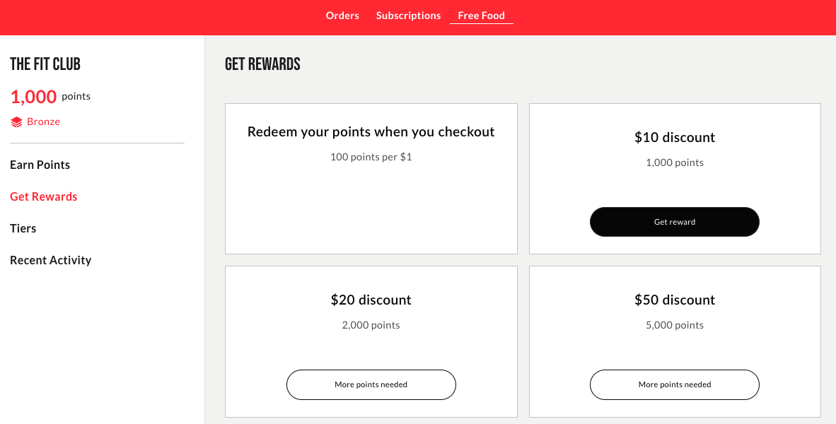 How do I redeem my reward points?